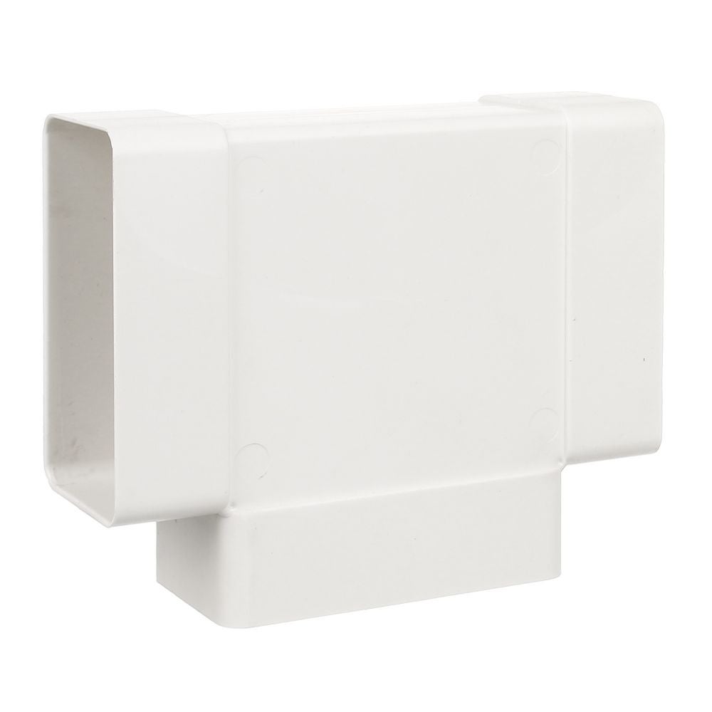 Teu 90°, PVC, 120 x 58 mm