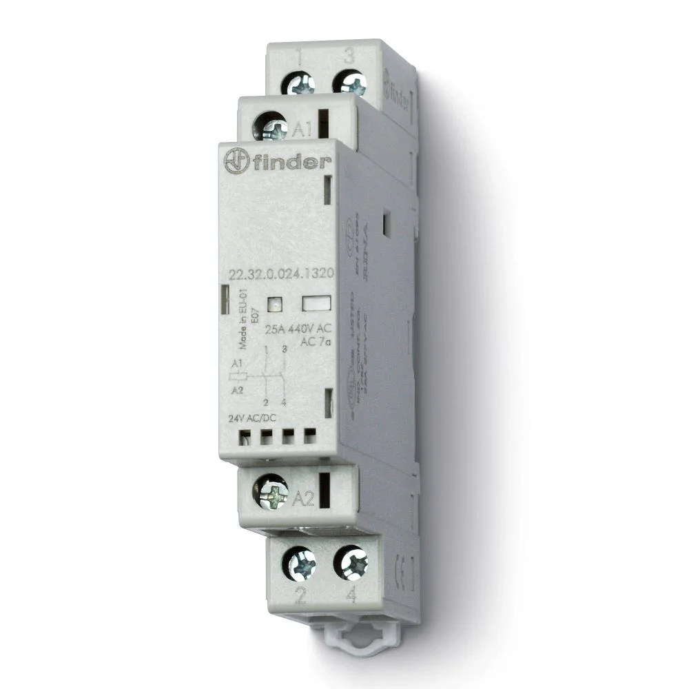 Contactor monofazat Finder, 25 A, 230 VAC