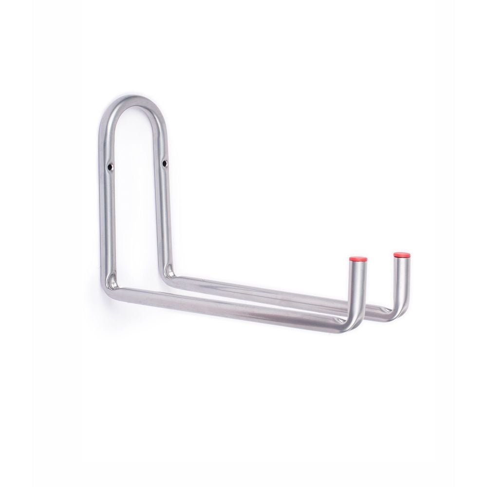 Carlig dublu universal, 330 x 220 mm, argintiu