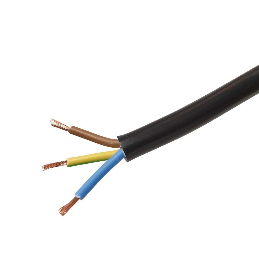 Cablu Electric MYYM H05VV F 3 X 1 5 Mm 100 M Negru