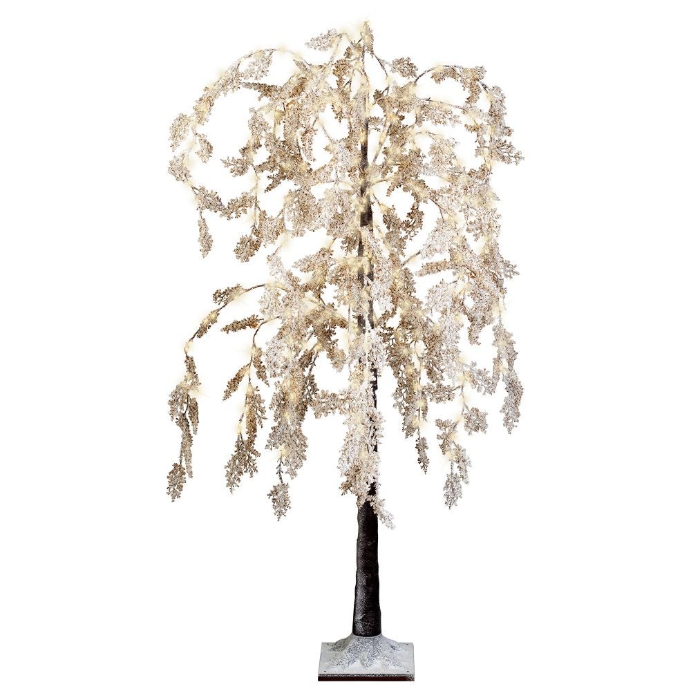 Decoratiune Craciun, model copac, 360 LED-uri, inaltime 180 cm, lumina ...