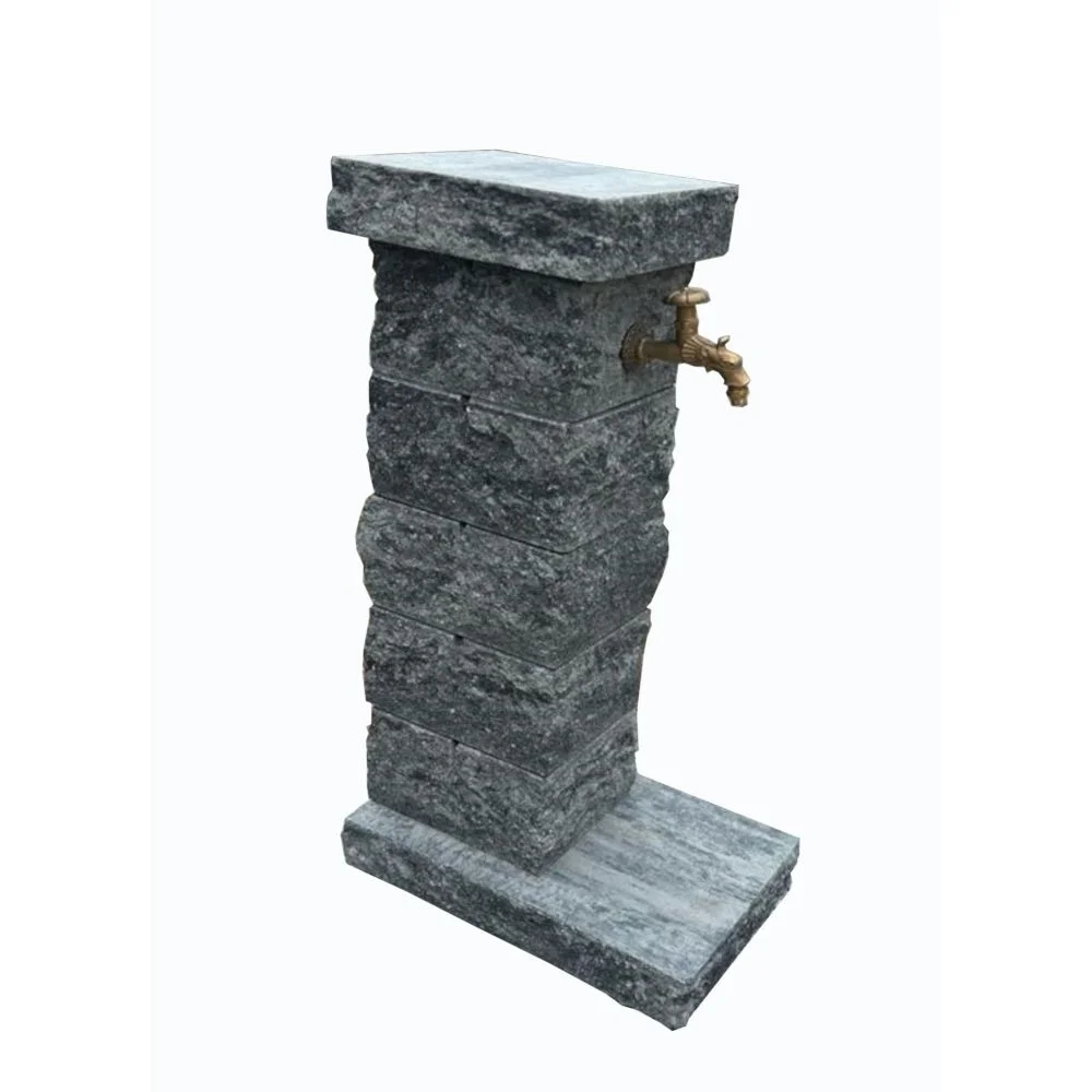 Cismea decorativa Via Fontana, beton, 80 x 36 x 100 cm, gri antracit