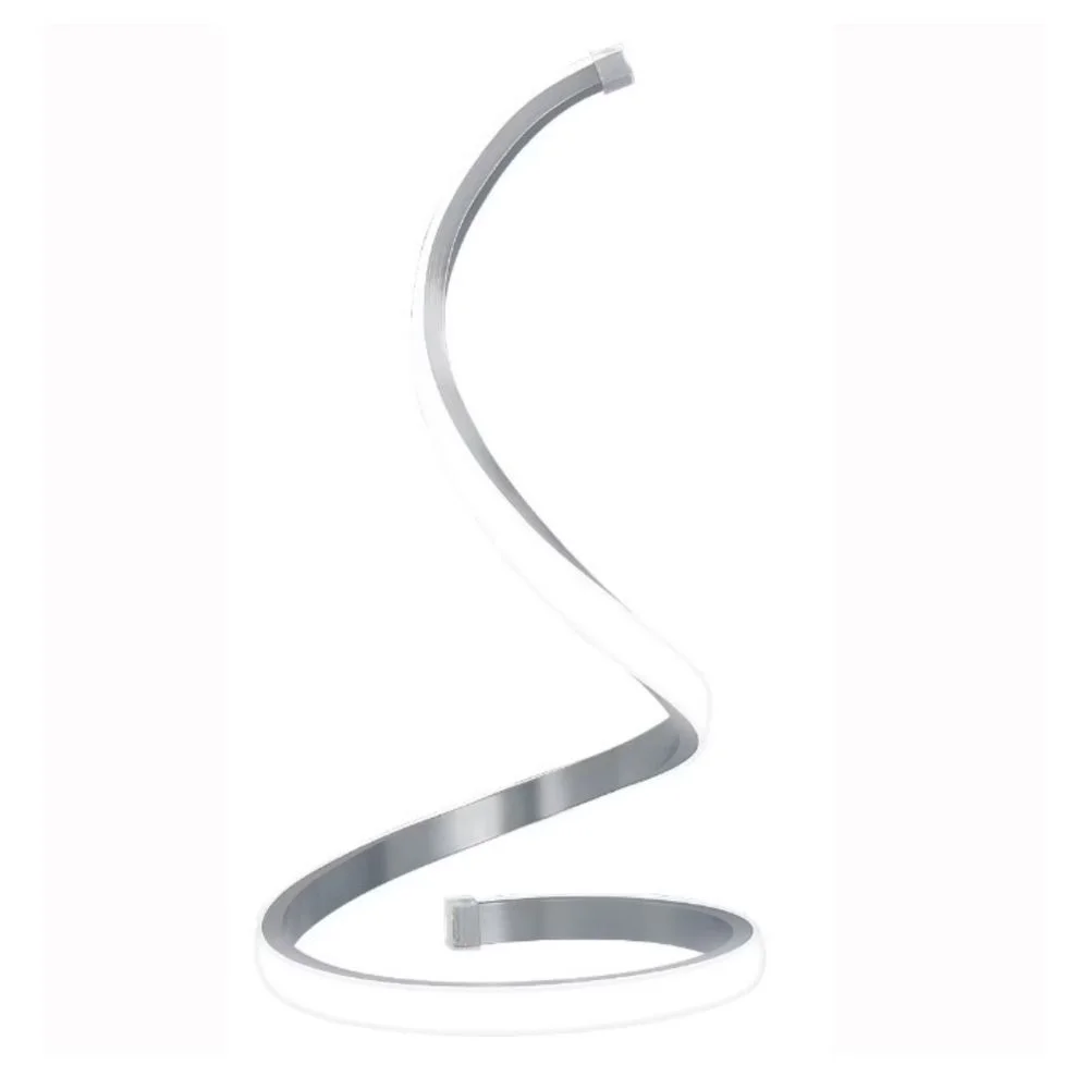 Veioza LED Anais, 4.8 W, 200 lm, 3000 K, argintiu