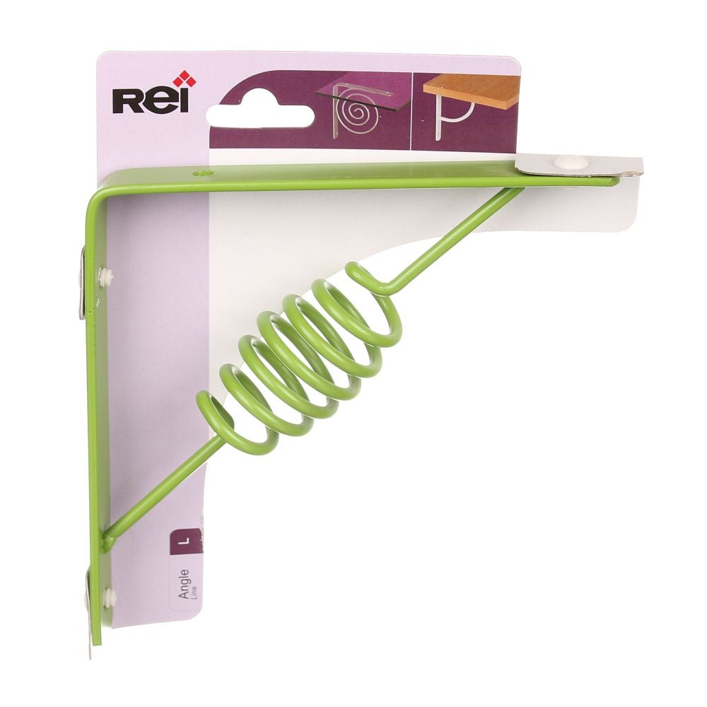 Suport raft, model arc, 150 mm, verde