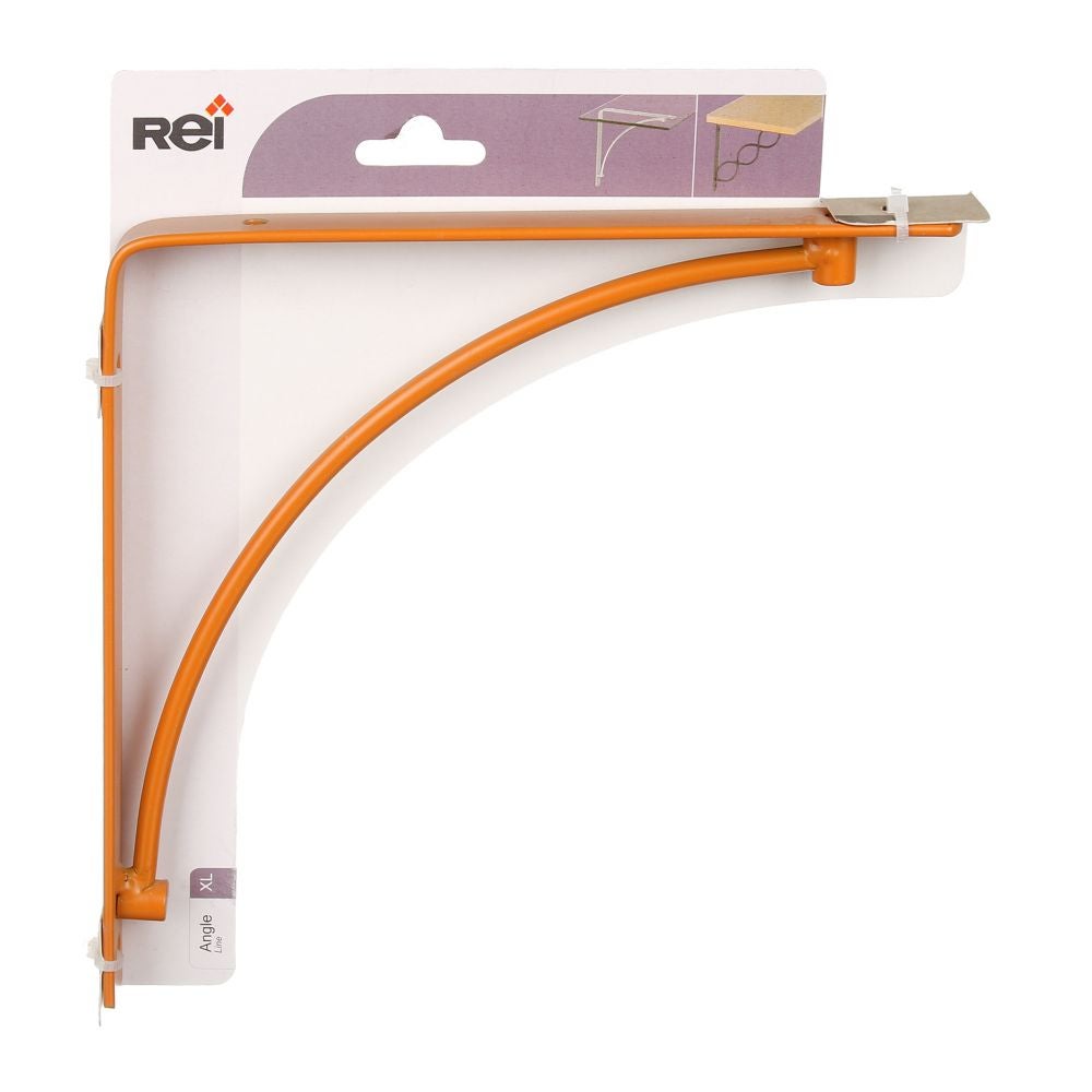 Suport raft, model semicerc, 200 mm, portocaliu