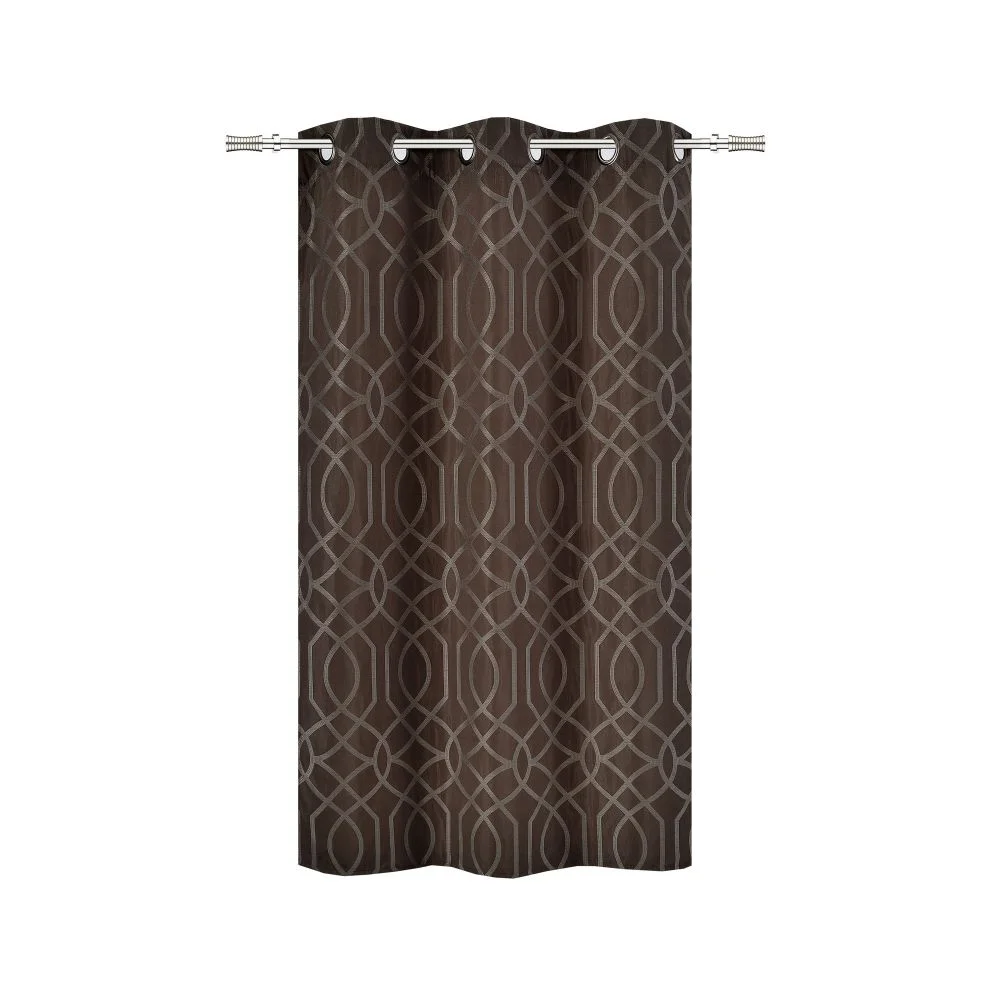 Draperie jacquard maro 200 x 260 cm "Quandro"