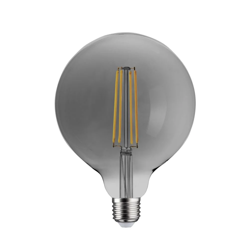 Bec LED decorativ Lexman, E27, G95, alb neutru, 4000K, 5.8 W, 470 lm ...
