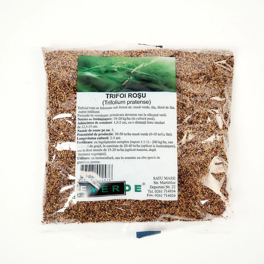 Seminte trifoi rosu, Everde, 0.5 kg