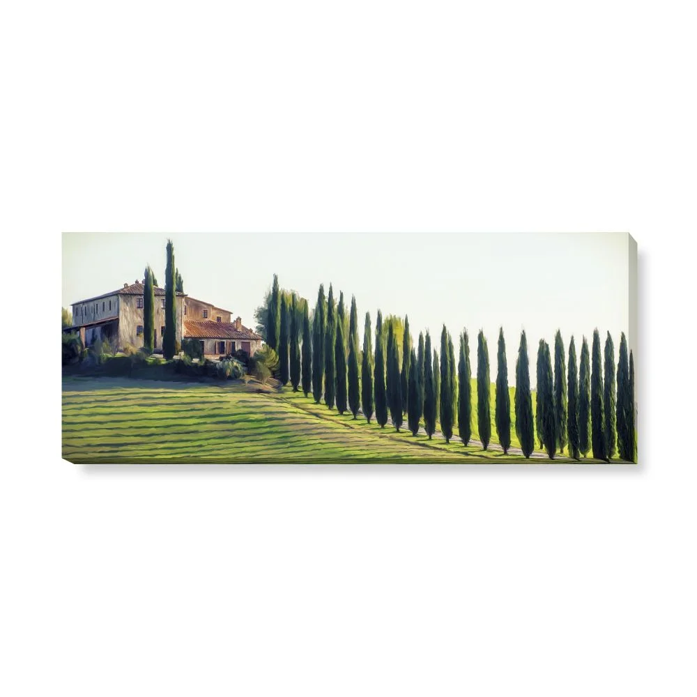 Tablou canvas Toscana, 125 x 50 cm