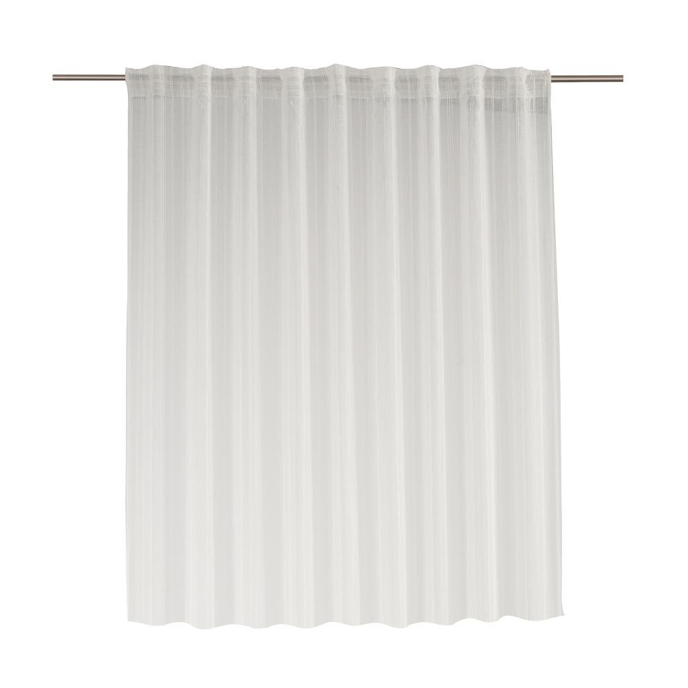 Perdea 300 x 280 cm Inspire Jara, model uni, cu rejansa si bride, alb