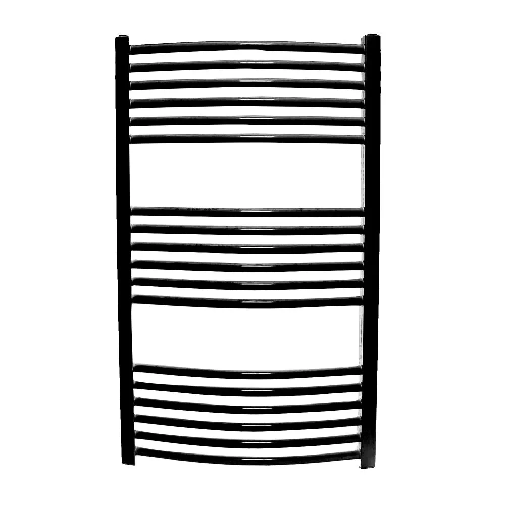 Calorifer baie Thermoynd, portprosop, 450 x 700 mm, negru, accesorii ...