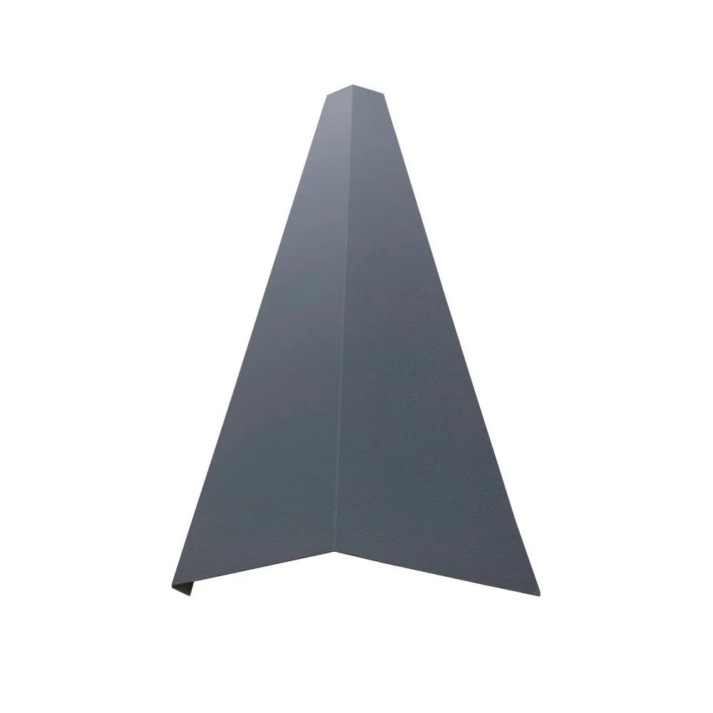 Sort jgheab, metal, 2000 x 172 x 0.5 mm, gri, mat