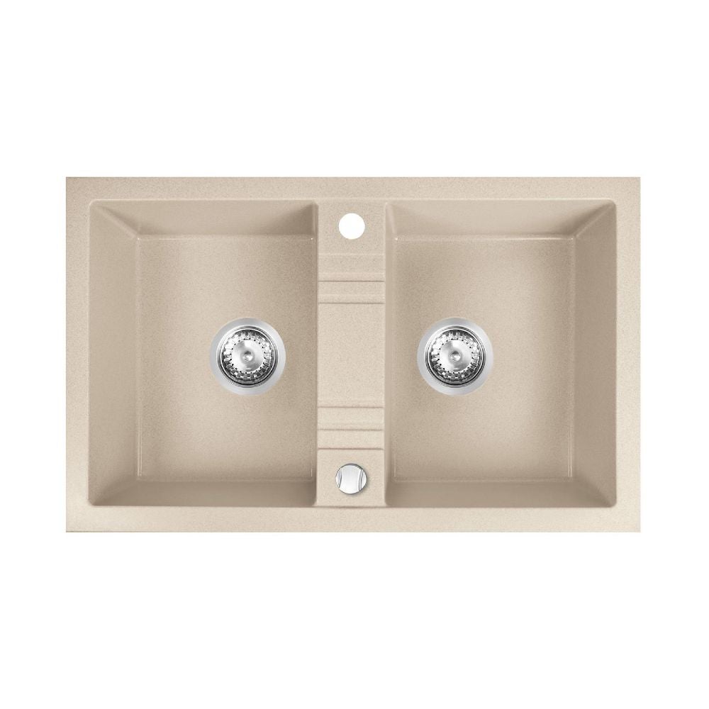 Chiuveta bucatarie din compozit, 78 x 48 cm, adancime cuve 16 cm ...