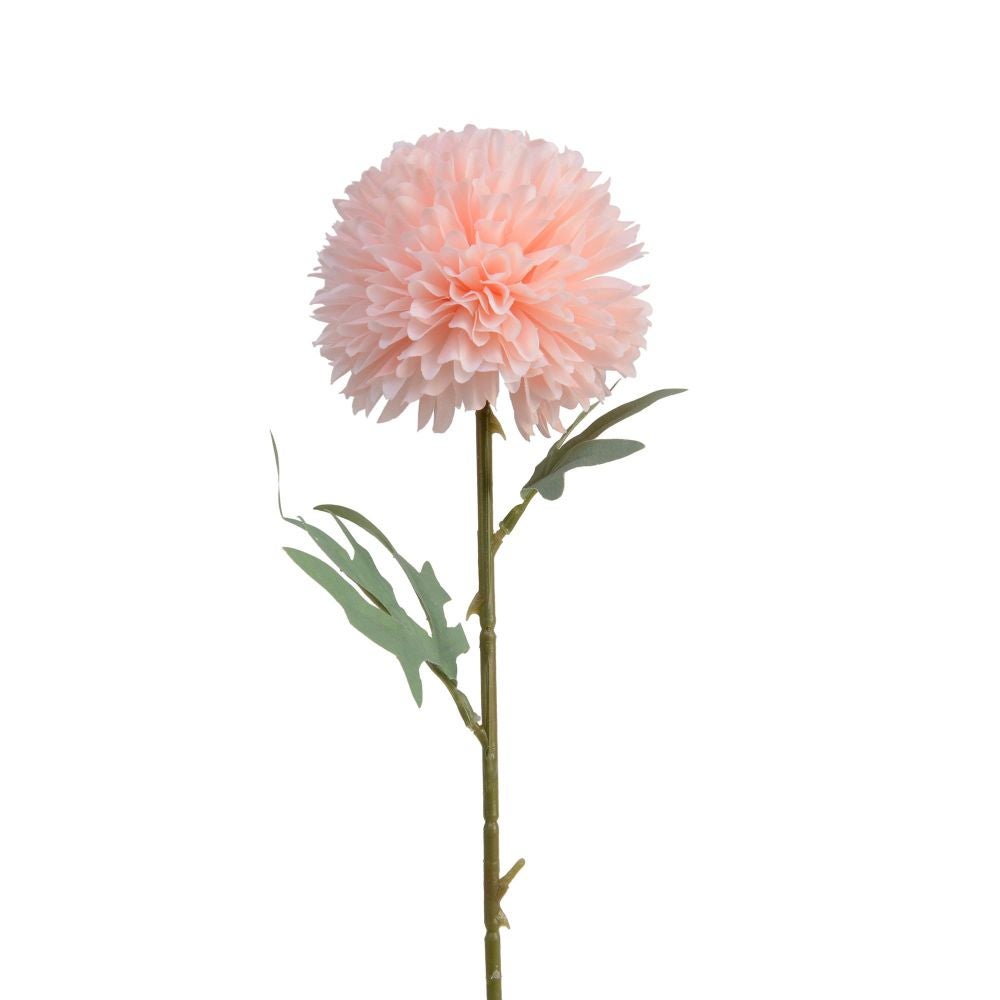Floare artificiala in ghiveci, Hortensie, Ø 10 cm, H 60 cm, portocaliu