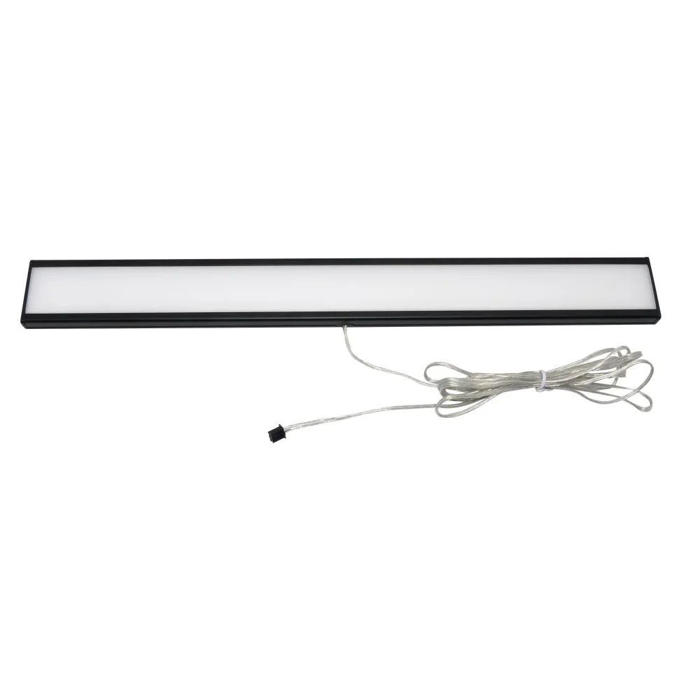 Rigleta LED Hubi, 500 lm, CCT, dimabil, 36 cm, negru