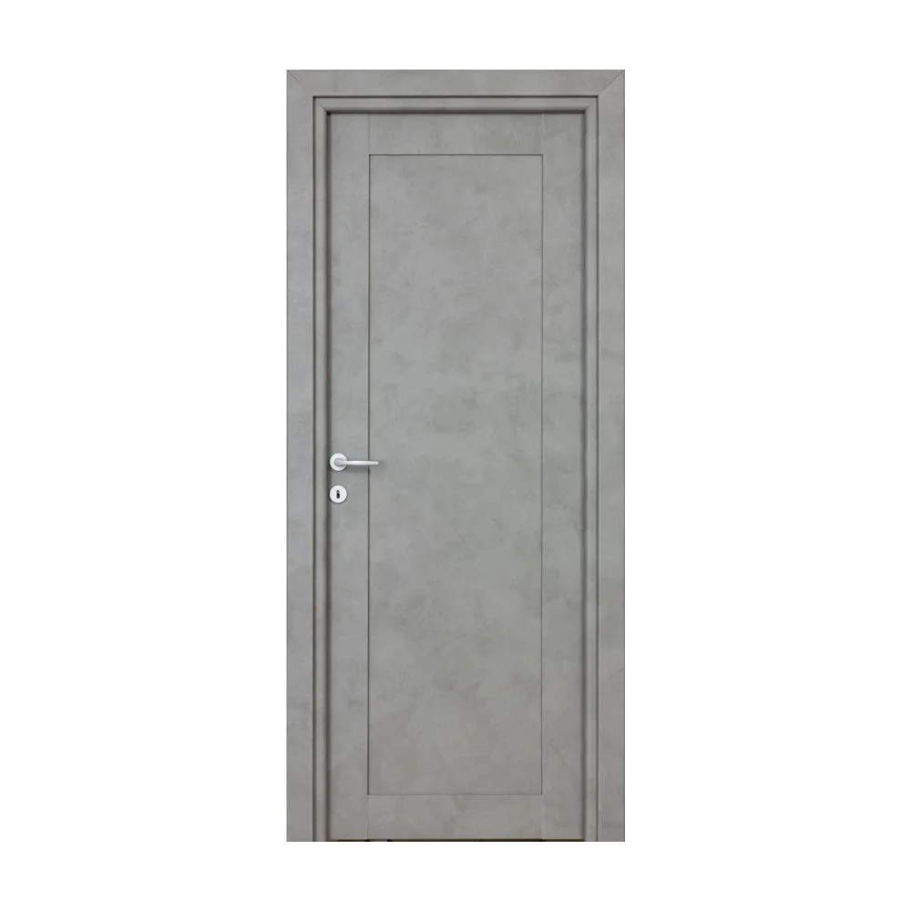 Usa interior MDF, Mod Panel, cu toc, plina, latime 78, dreapta/stanga, gri