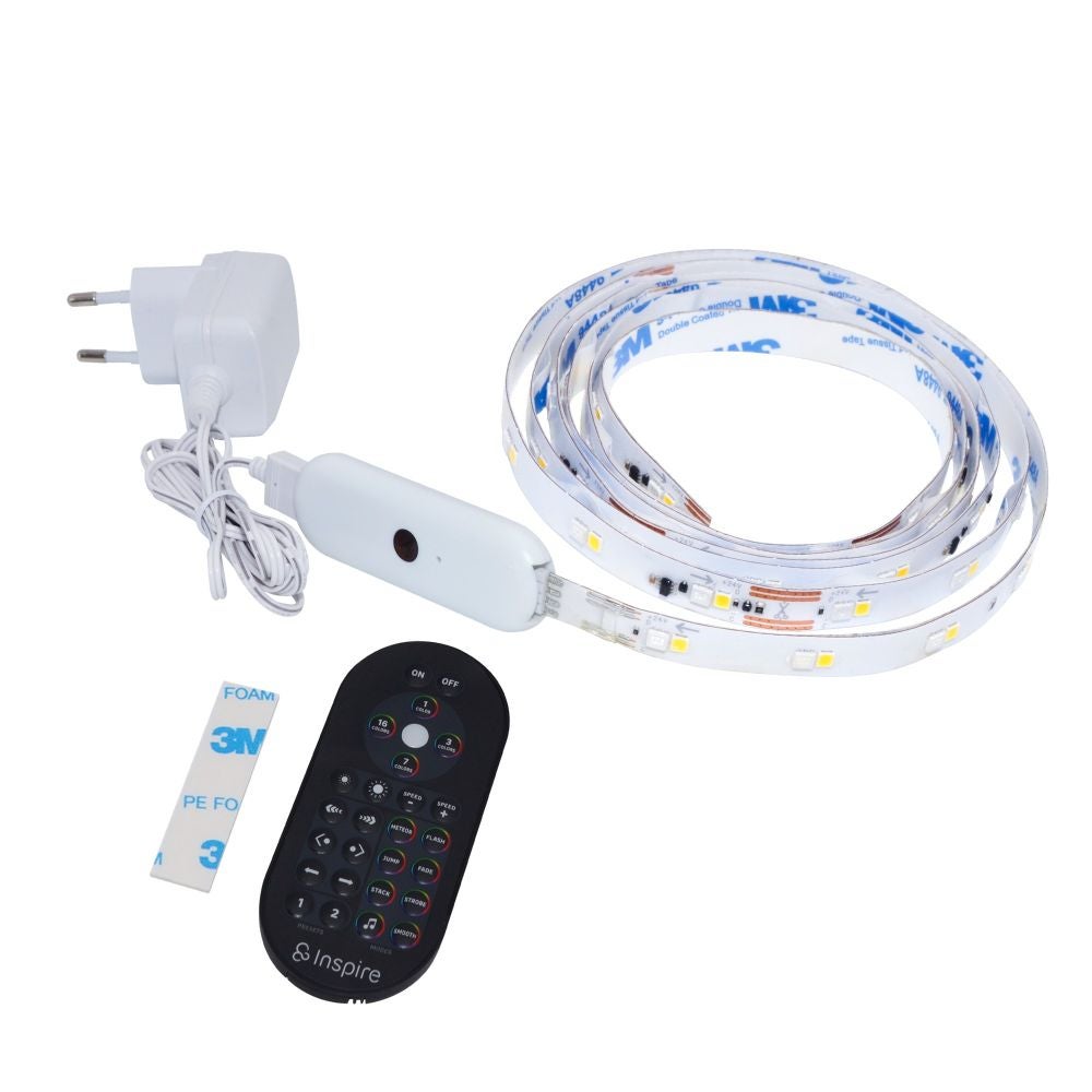 Kit banda LED Cutflexi, 1.5m, 620 lm/m, RGB, cu telecomanda