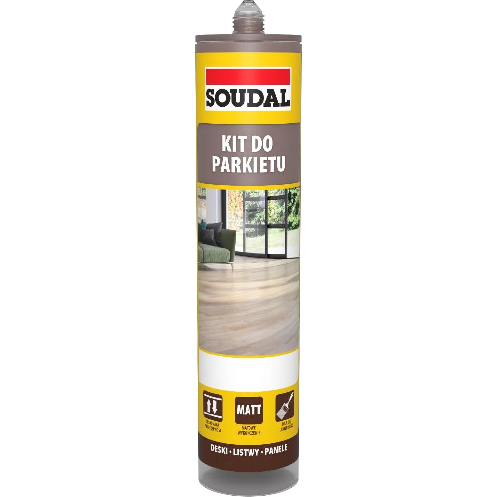 Mastic acrilic Soudal, pentru rosturi parchet, wenge, 280 ml