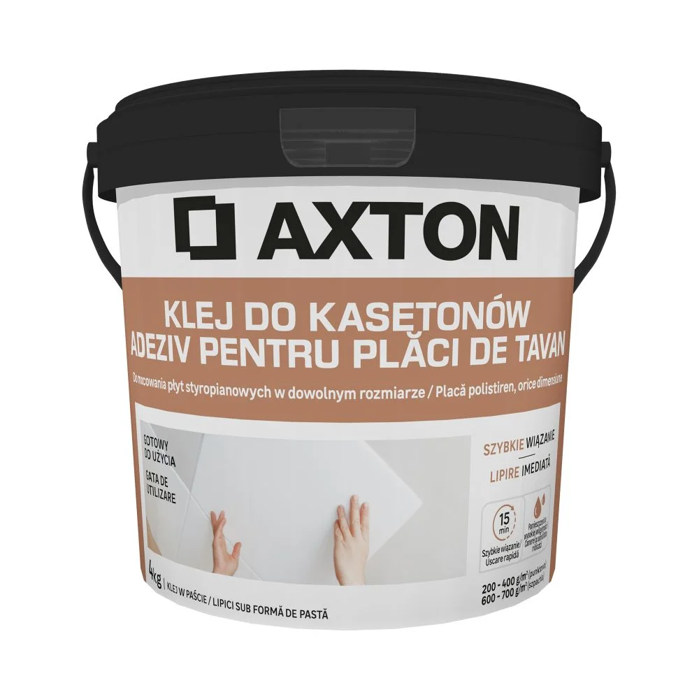 Adeziv pasta pentru polistiren, Axton, 4 kg