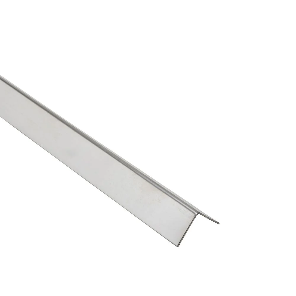 Cornier otel inoxidabil, 15 X 15 X 1 mm, L = 1 m, lucios