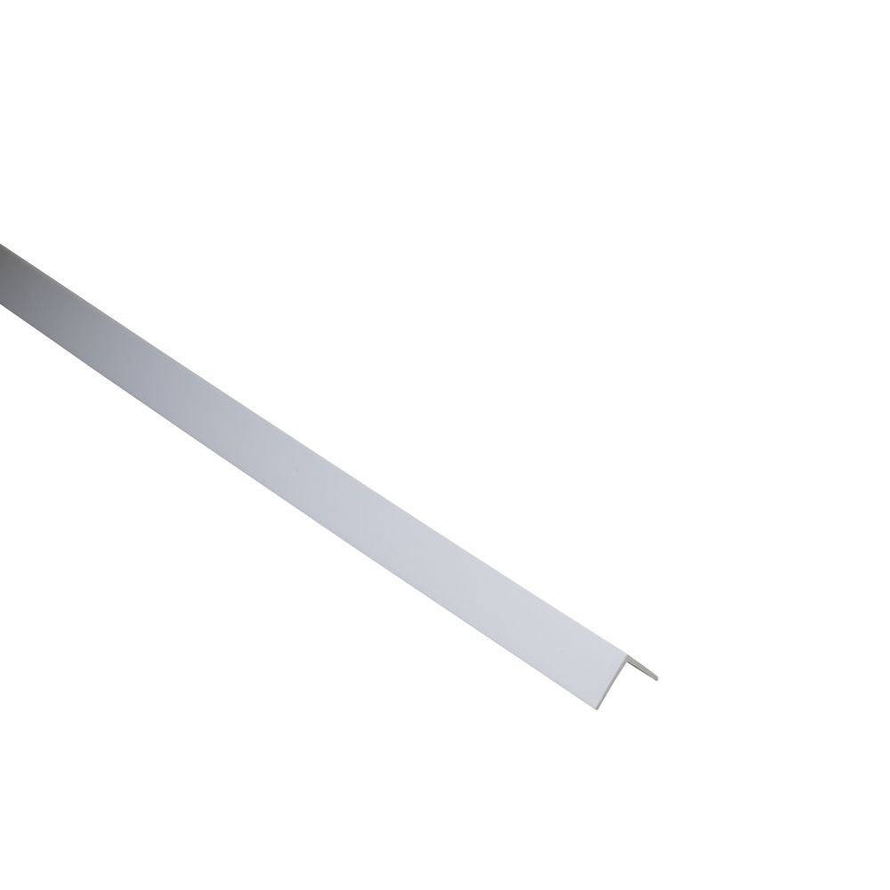 Cornier PVC, 10 X 10 X 1 mm, L = 1 m, alb mat