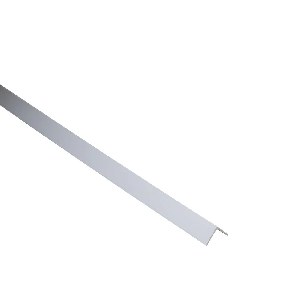 Cornier PVC, 10 X 10 X 1 mm, L = 1 m, alb mat