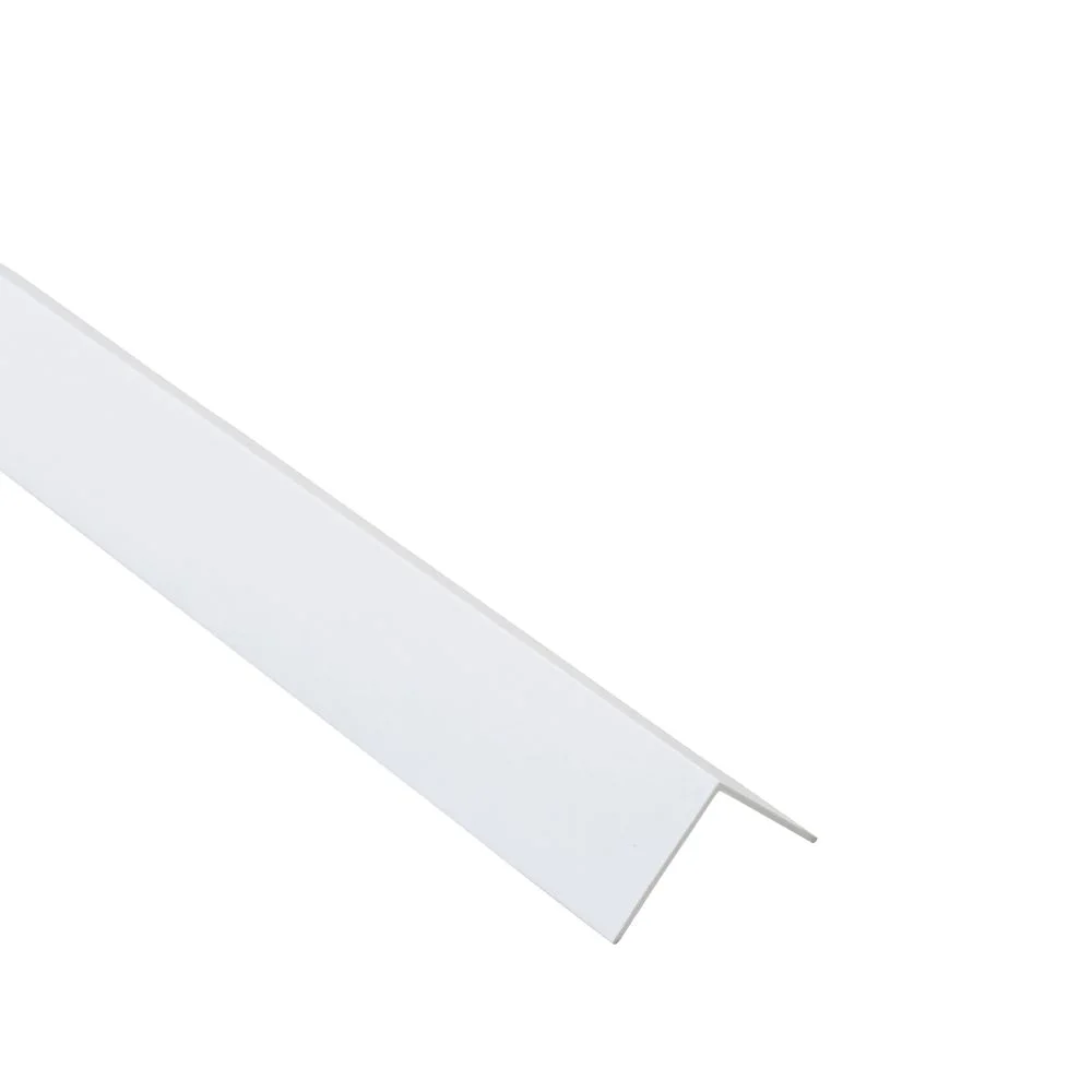 Cornier PVC, 25 X 25 X 1 mm, L = 2.6 m, alb mat