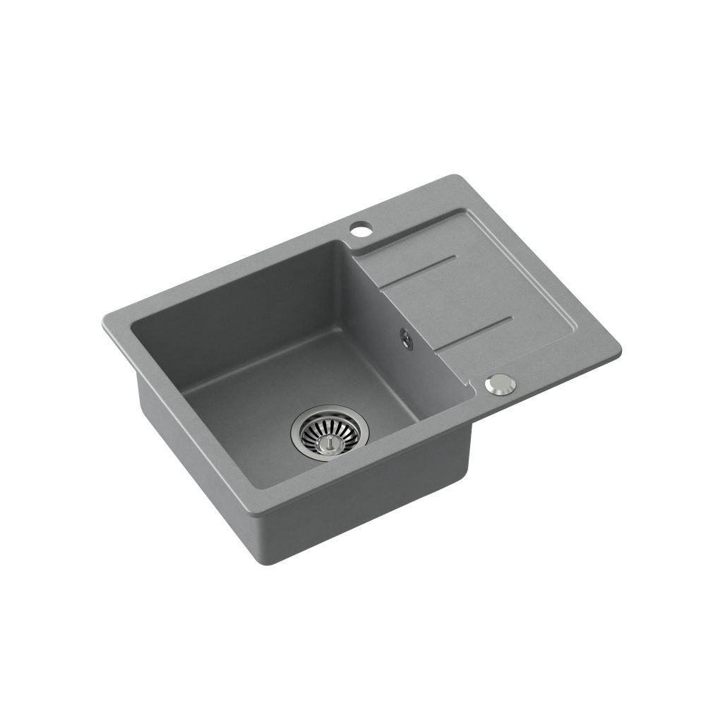 Chiuveta bucatarie RAPID din compozit, 60 x 44 cm, adancime cuva 17 cm ...