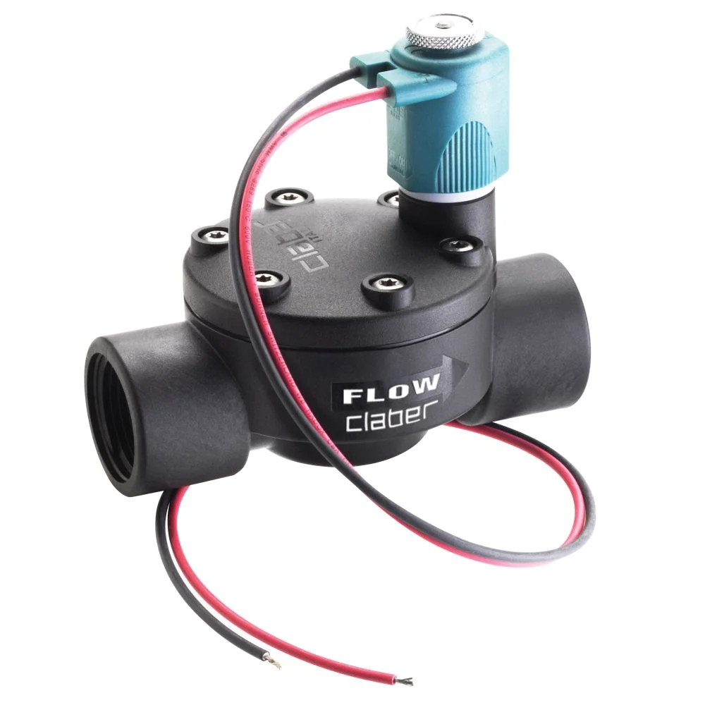 Electrovalva Claber, filet exterior, plastic, 9 V -1''