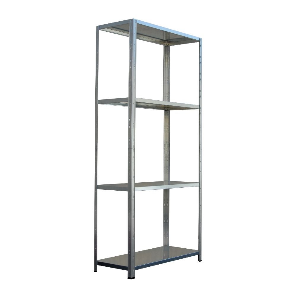 Raft metalic pentru depozitare, 4 polite, 180 x 90 x 40 cm, 70 kg ...