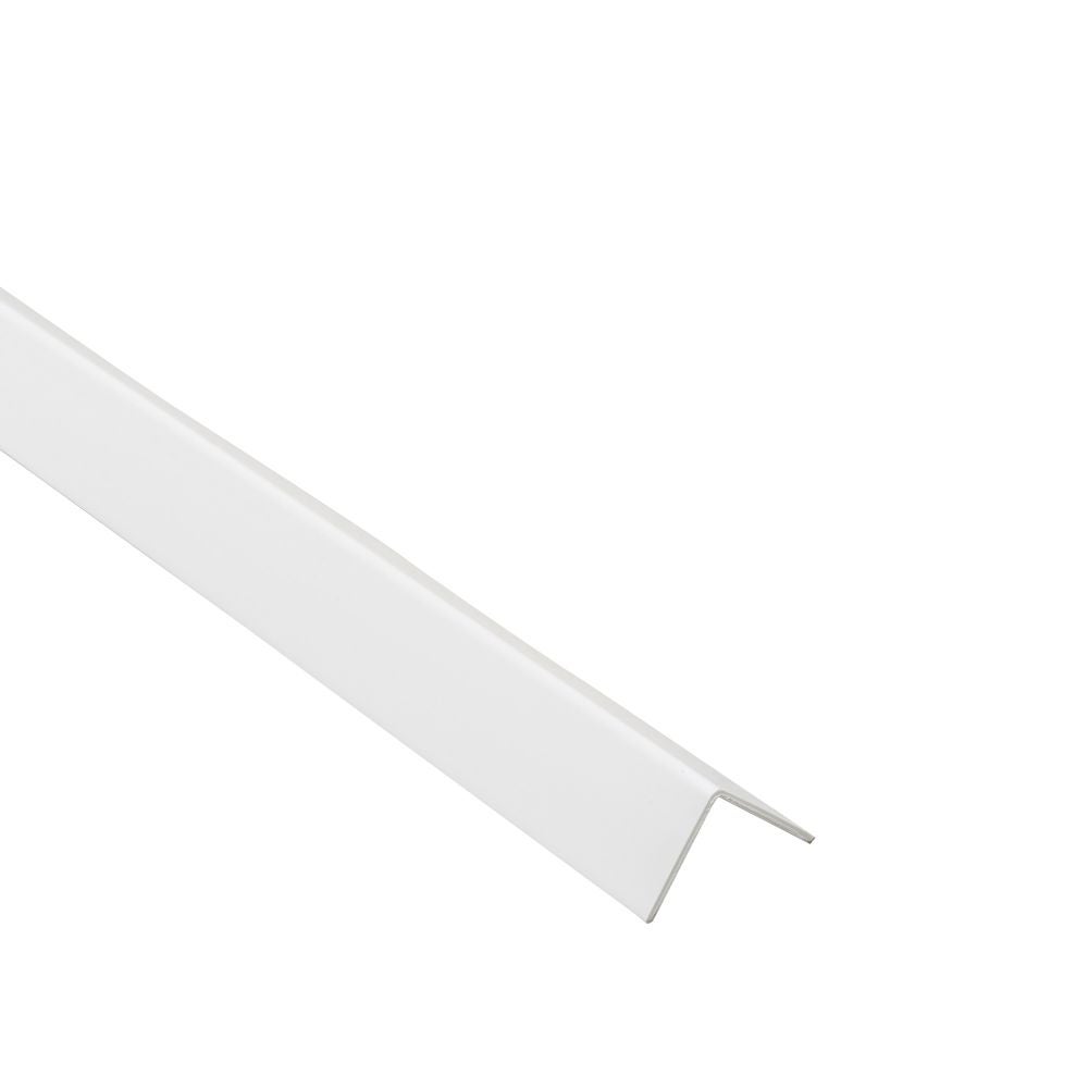 Cornier PVC, 25 X 20 X 1 mm, L = 1 m, alb mat