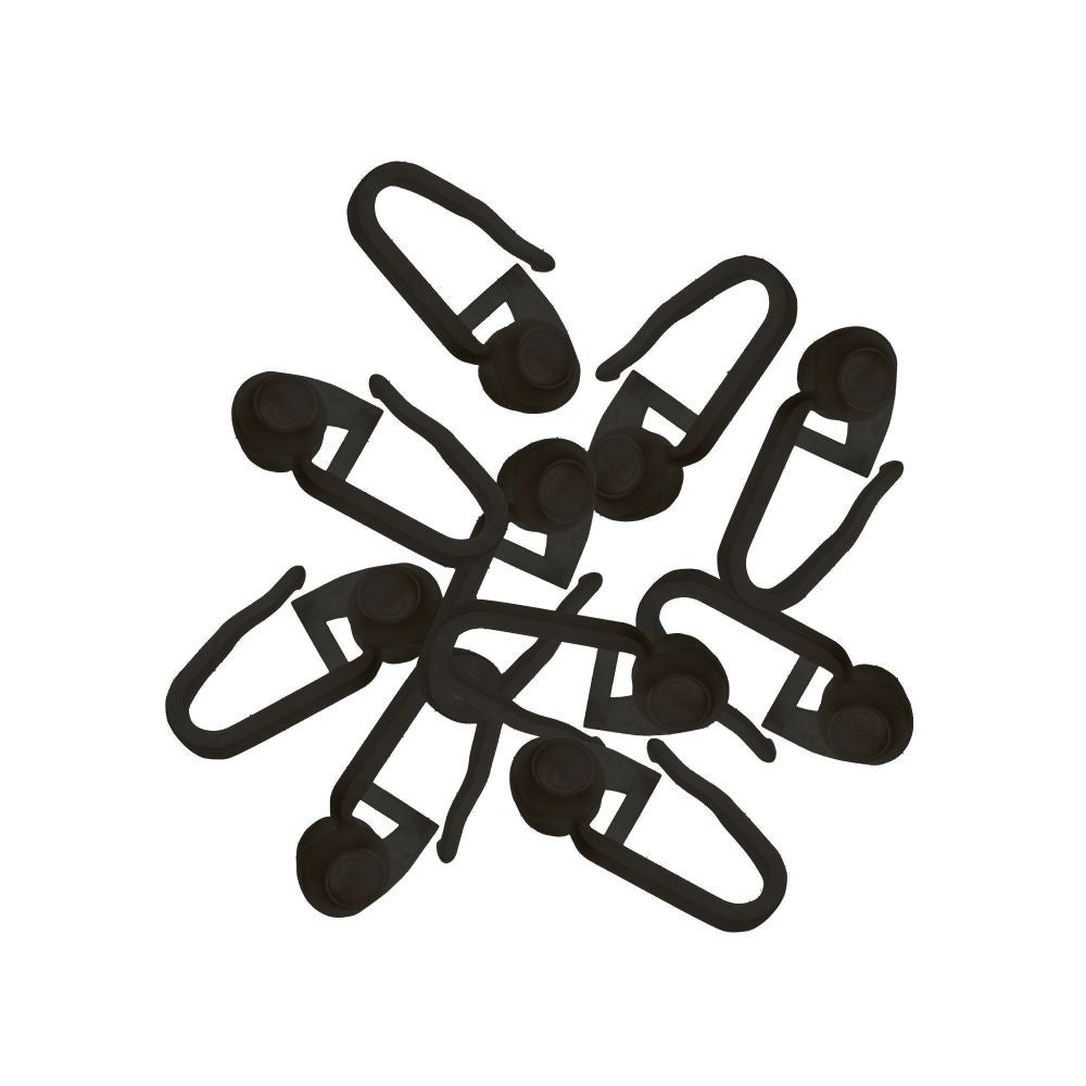 Set 50 calareti plastic Maria, negri