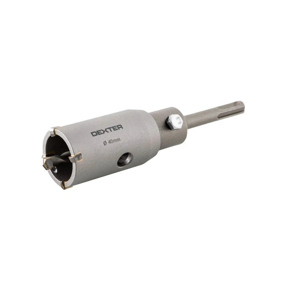 Carota beton SDS Plus 40 mm cu burghiu centrare Dexter