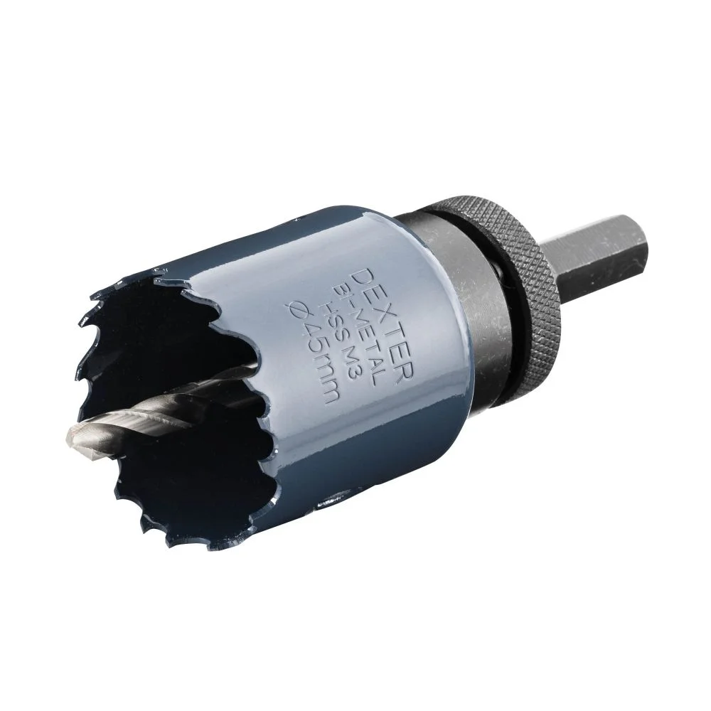 Carota bimetal 45 mm cu burghiu centrare Dexter