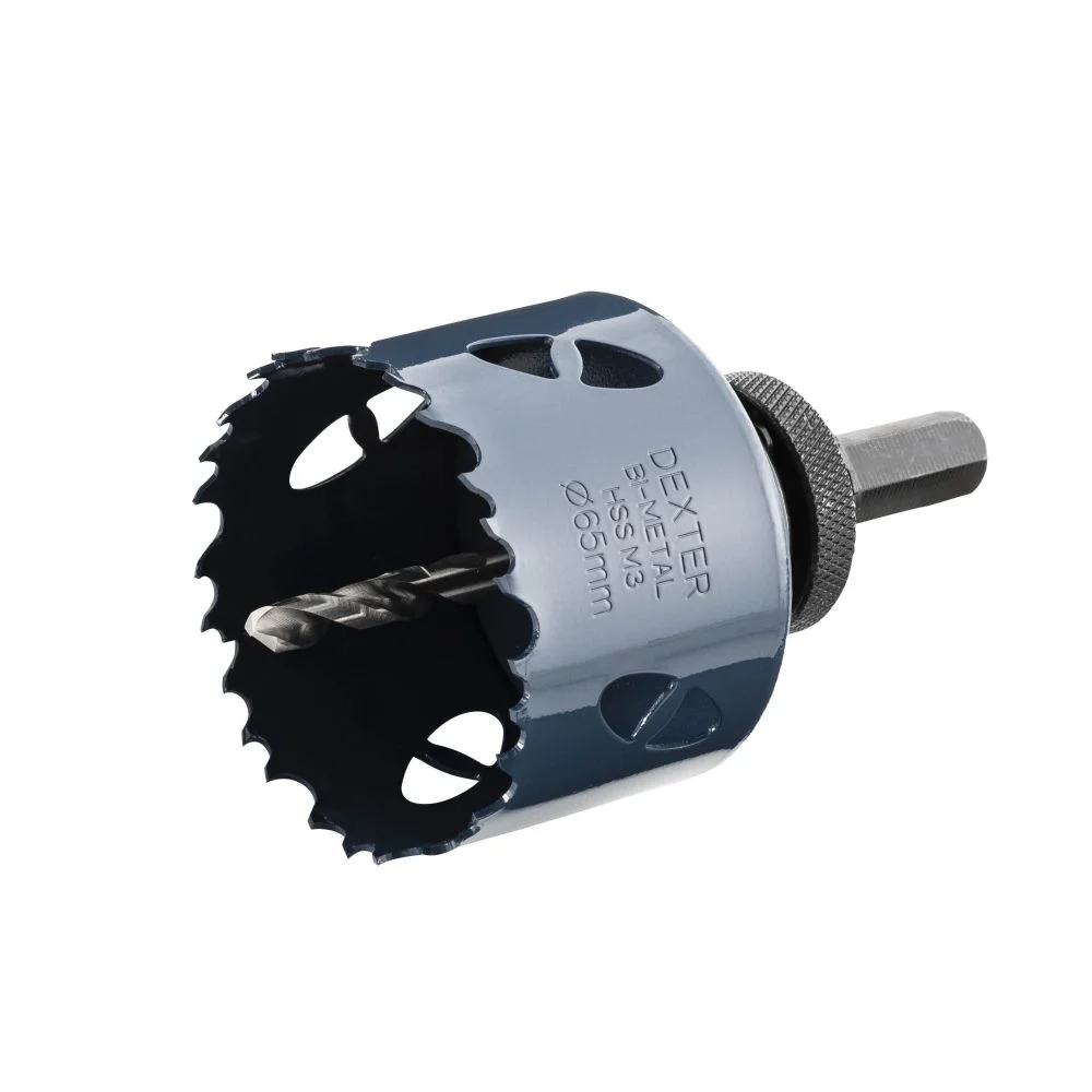 Carota bimetal 65 mm cu burghiu centrare Dexter