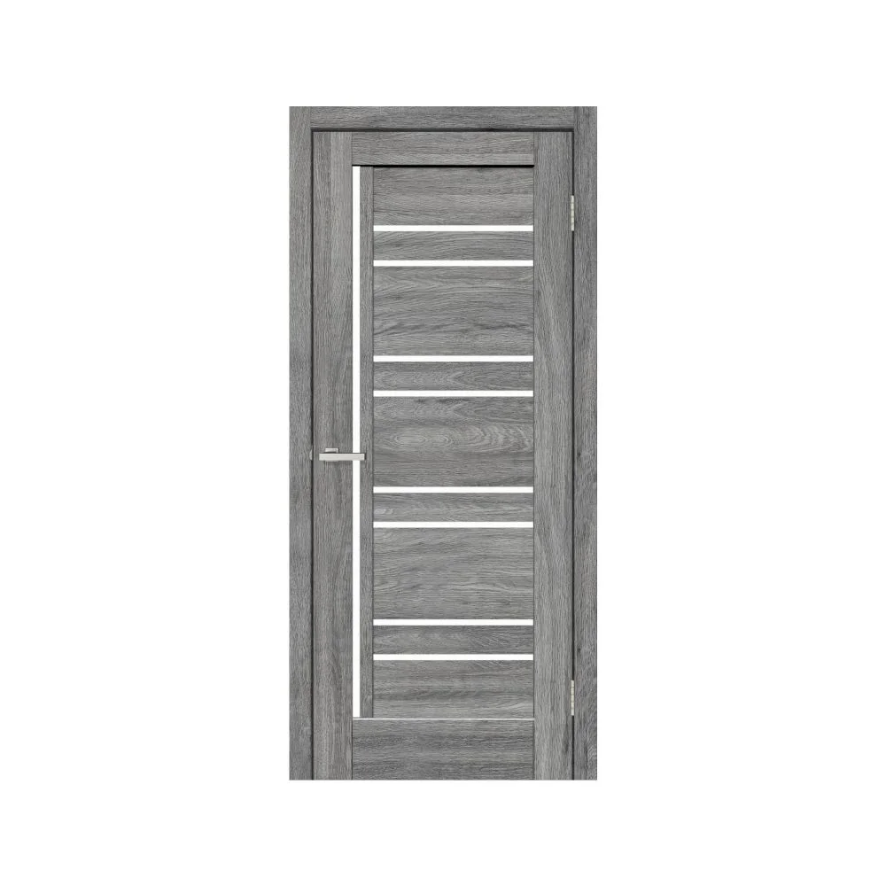 Usa interior MDF, fara toc, Rino Eugene, cu geam, latime 70 cm, dreapta ...