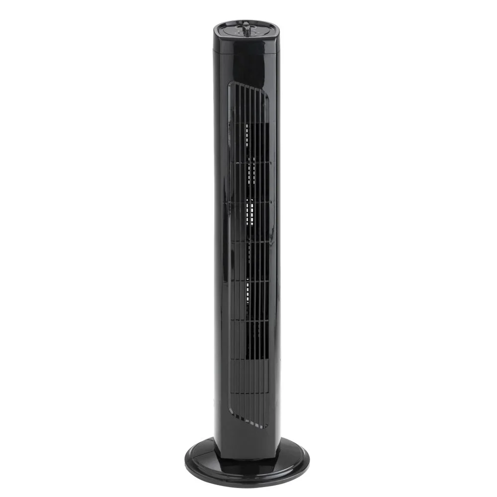 Ventilator turn Equation Tower 2, 42 W, H 81 cm, 3 viteze, negru