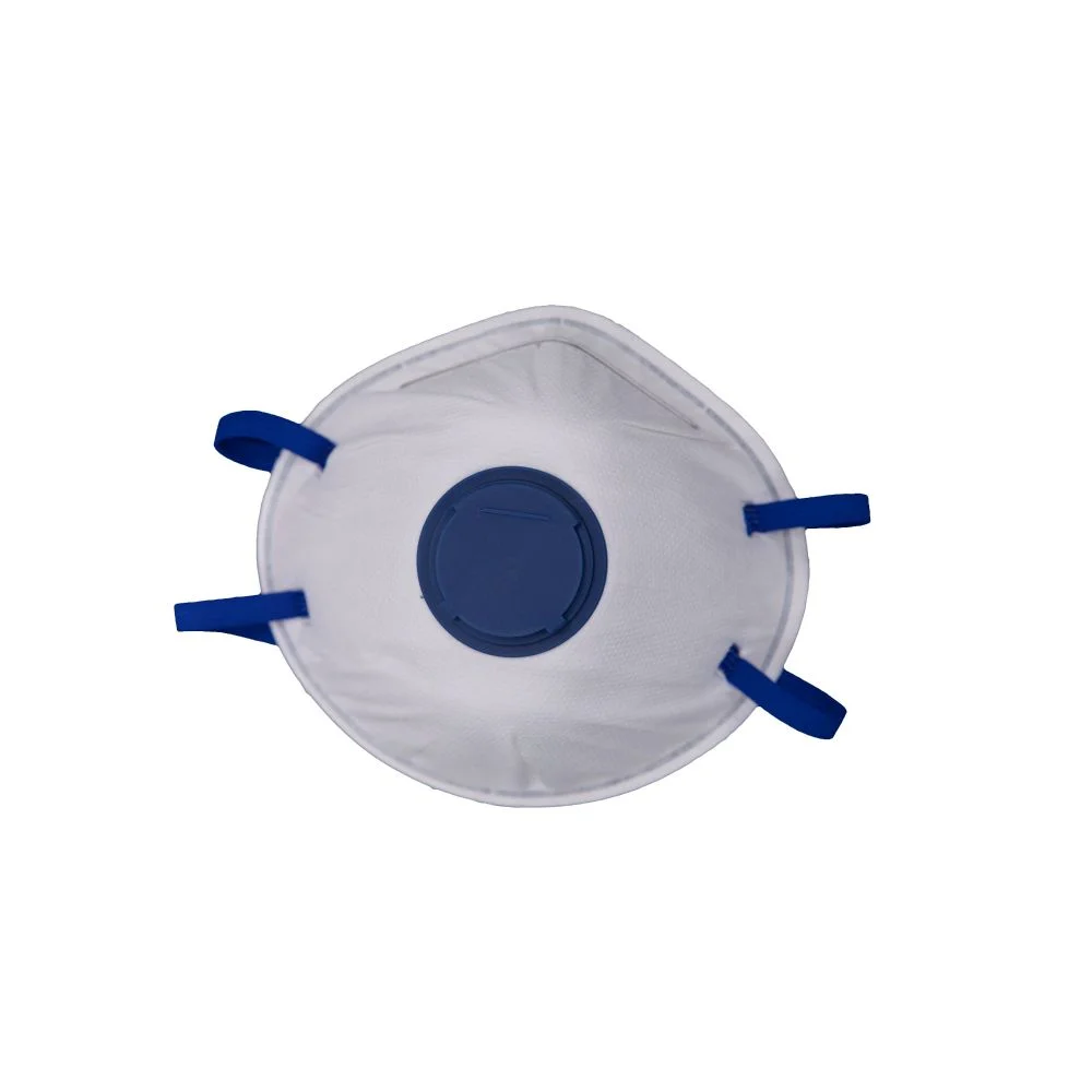 Masca de protectie respiratorie tip cupa cu supapa, Dexter, FFP2 (set 3 ...