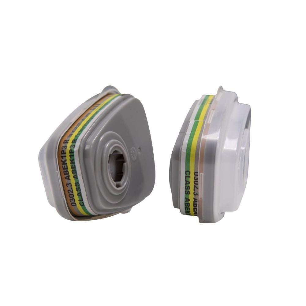 Filtre tip ABEK1P3 R pentru masca de protectie respiratorie, Dexter ...