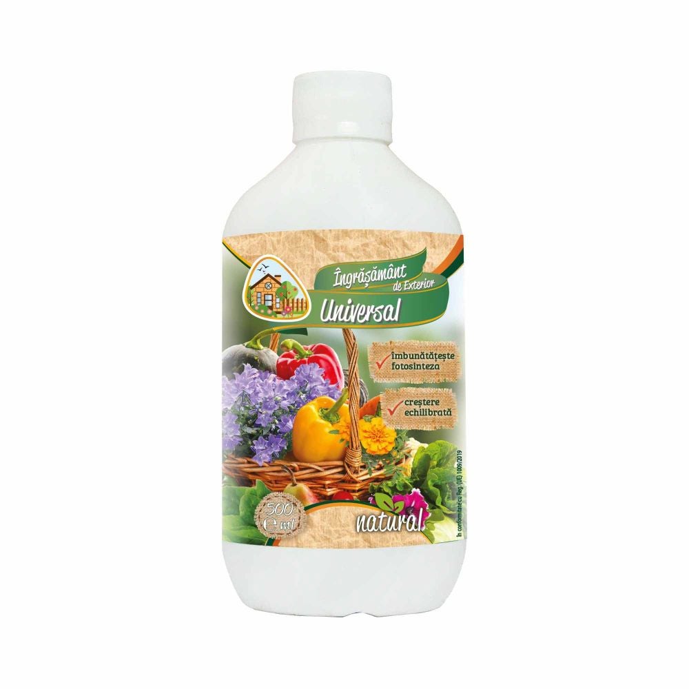 Ingrasamant natural universal, lichid, 500 ml