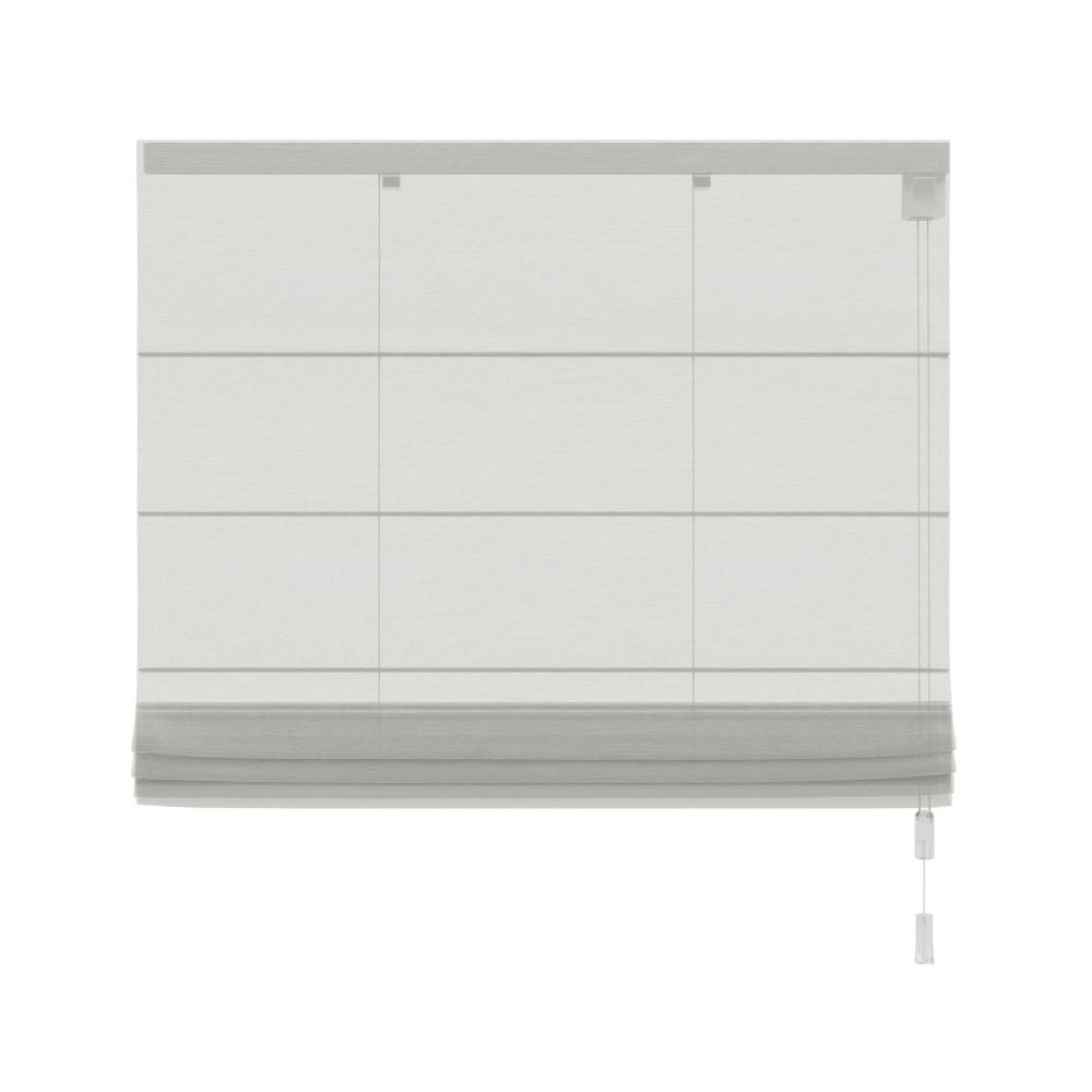 Stor roman 180 x 180 cm, uni, alb