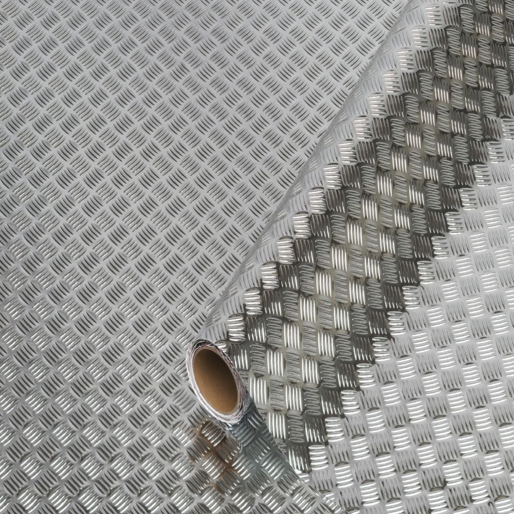 Autocolant mobila, 0.45 x 1.5m, aspect metal