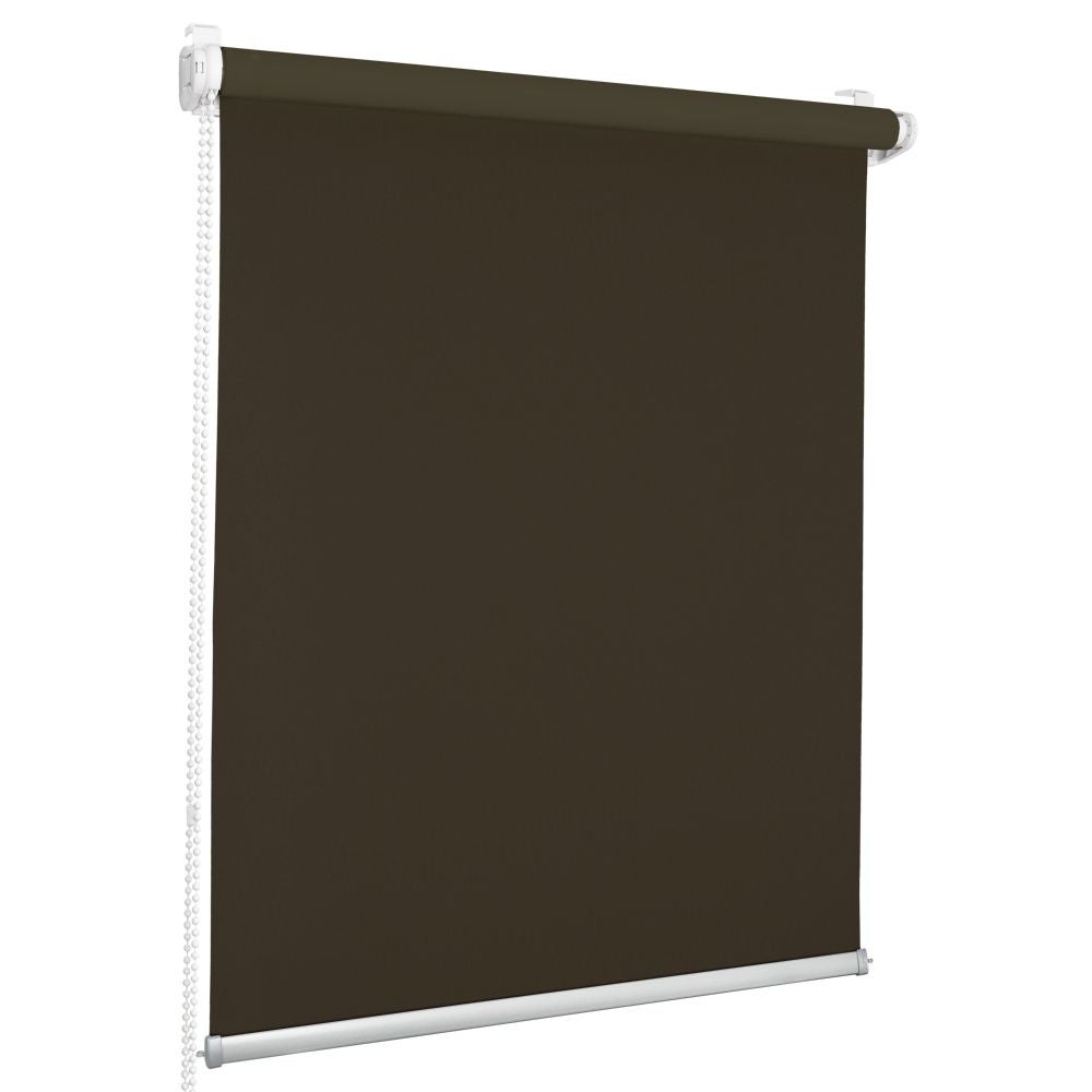 Roleta textila opaca, Blackout, 57 x 150 cm, maro