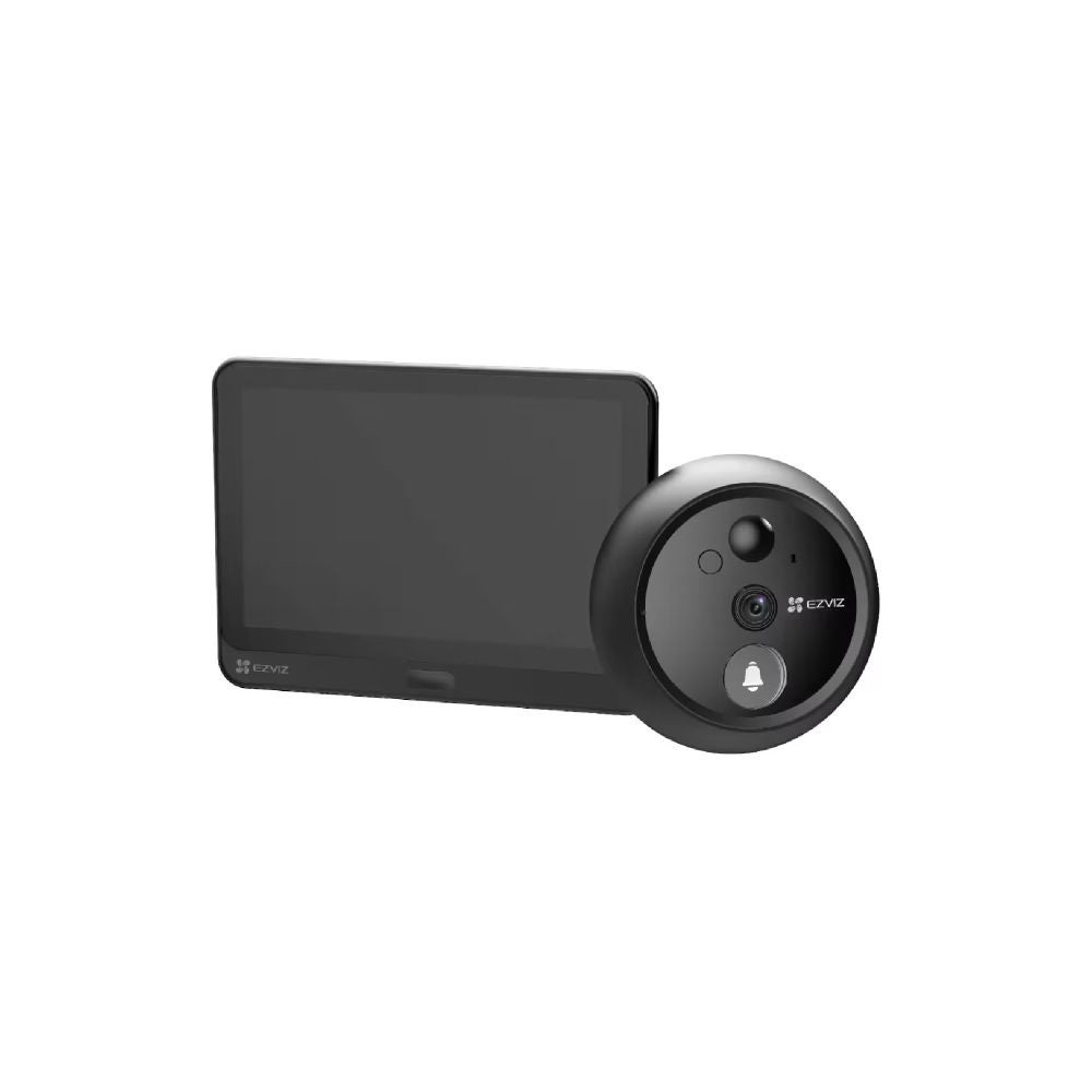 Vizor cu camera pentru usa, Ezviz HP4, cu sonerie, 2MP, 1080p