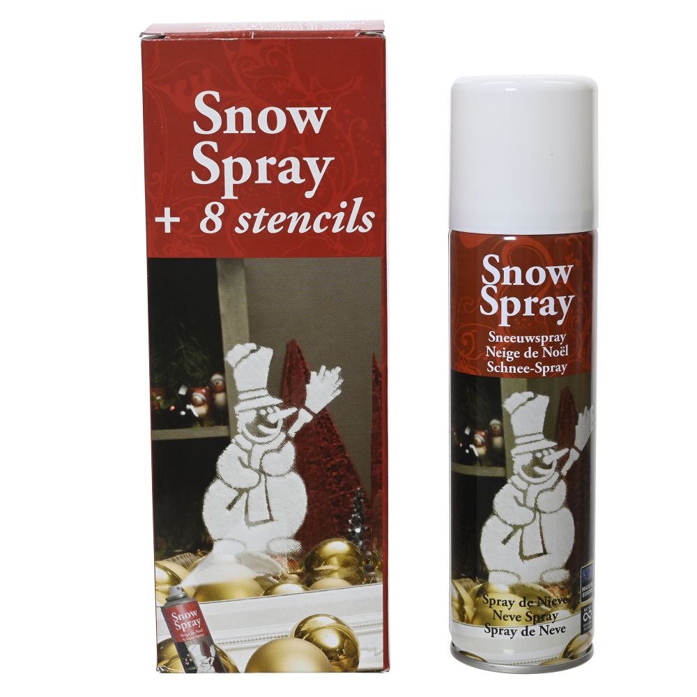 Set sablon si spray zapada artificiala