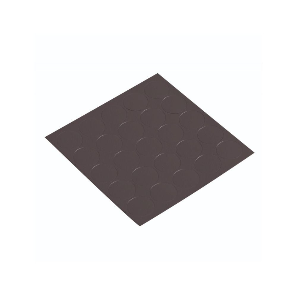 Capac mascare, autoadeziv, Ø 14 mm, antracit (set 25 buc)