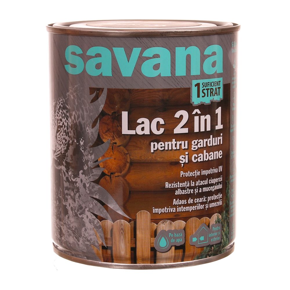 Lac Savana 2 In 1 gard si cabane wenge 0,75L