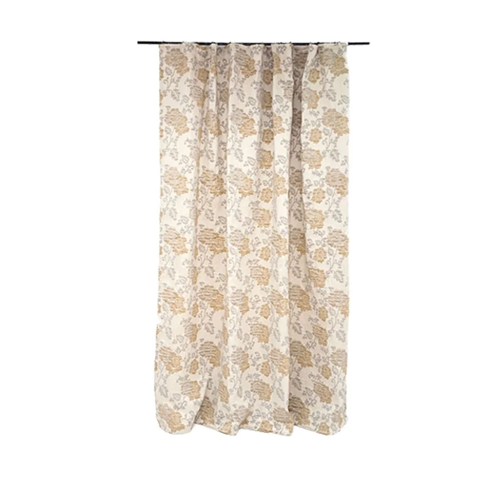 Draperie Victory flori bej 210X245CM