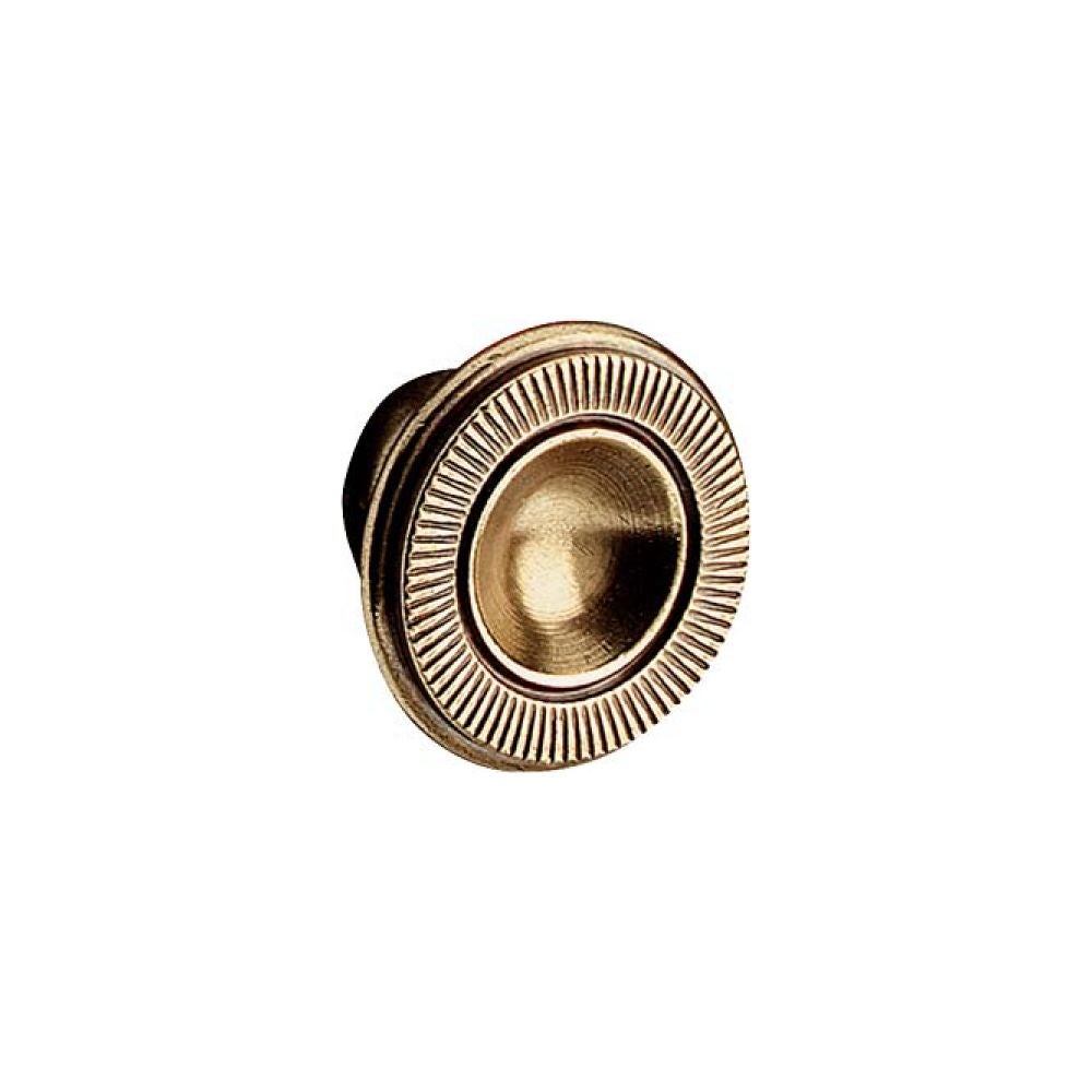 Buton mobila 25 mm alama bronz