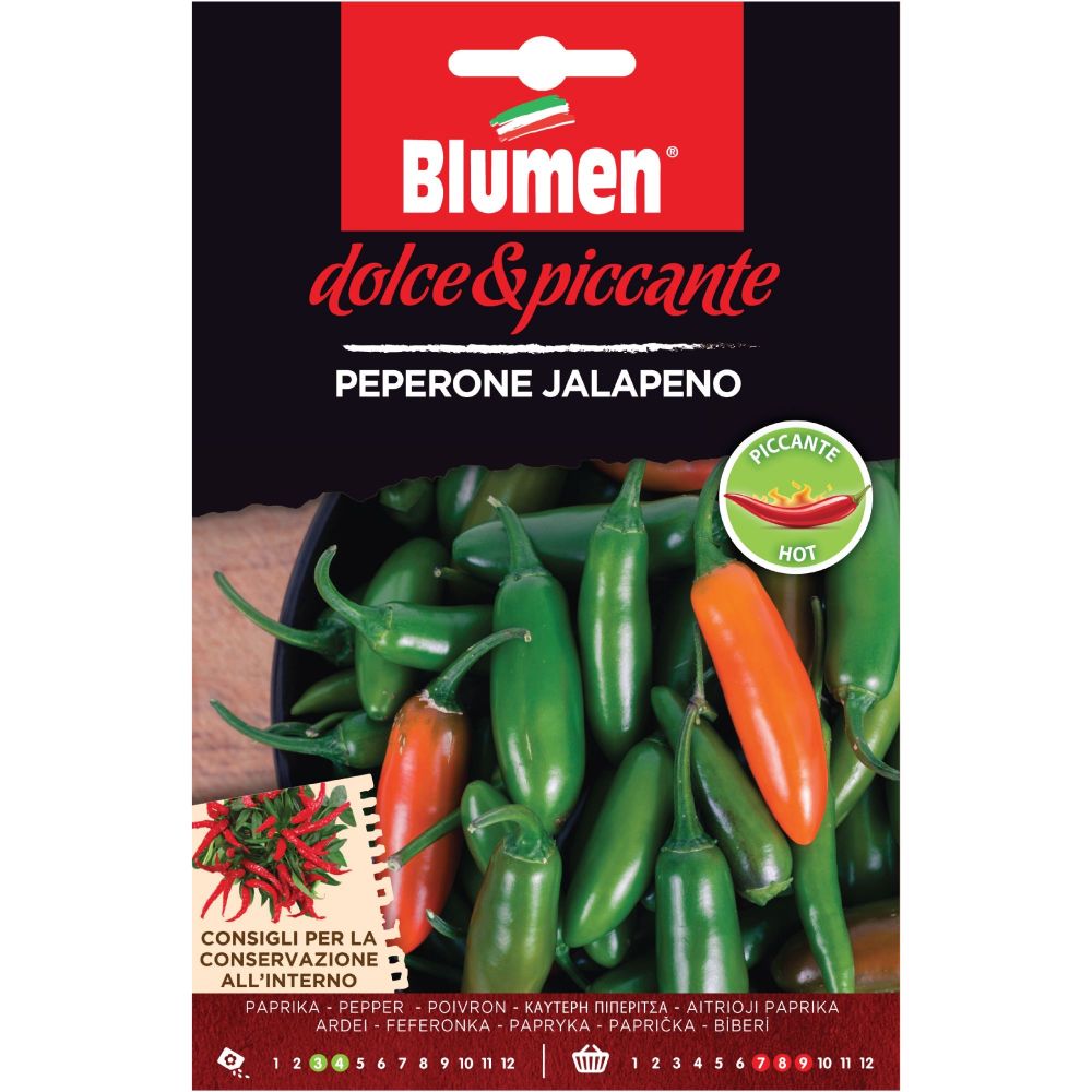 Seminte legume, ardei iute Jalapeno, Blumen